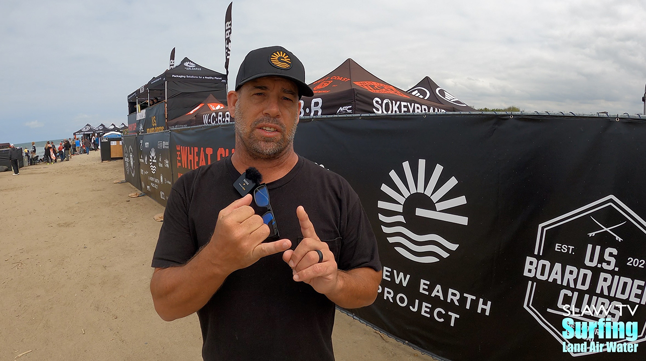 A New Earth Project at the Boardroom Show - SLAW : Surfing Land Air Water