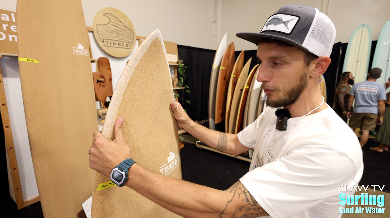 Cork Surfboards by Timber Surf Co at Boardroom Show - SLAW : Surfing ...